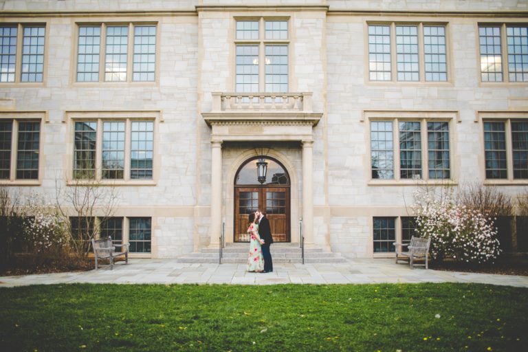 Fun Engagement Session at the University of Arkansas
